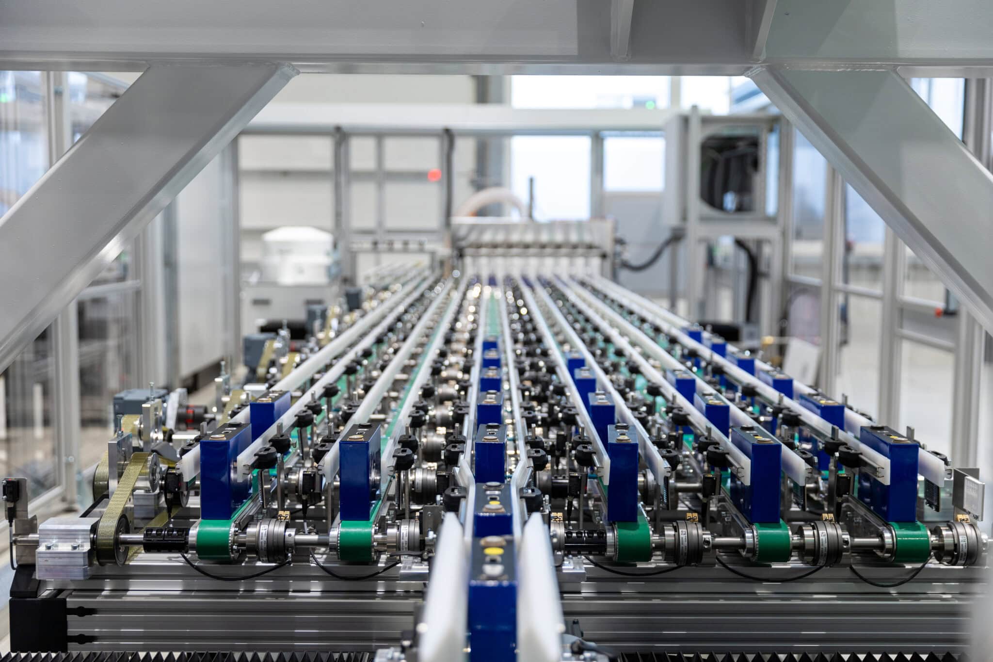 Li-Ion battery assembly lines for energy storage systems