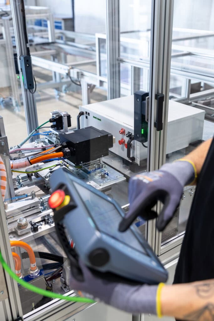 Li-Ion battery assembly lines for energy storage systems