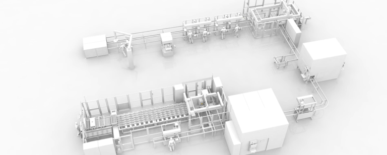Li-Ion battery assembly lines for energy storage systems