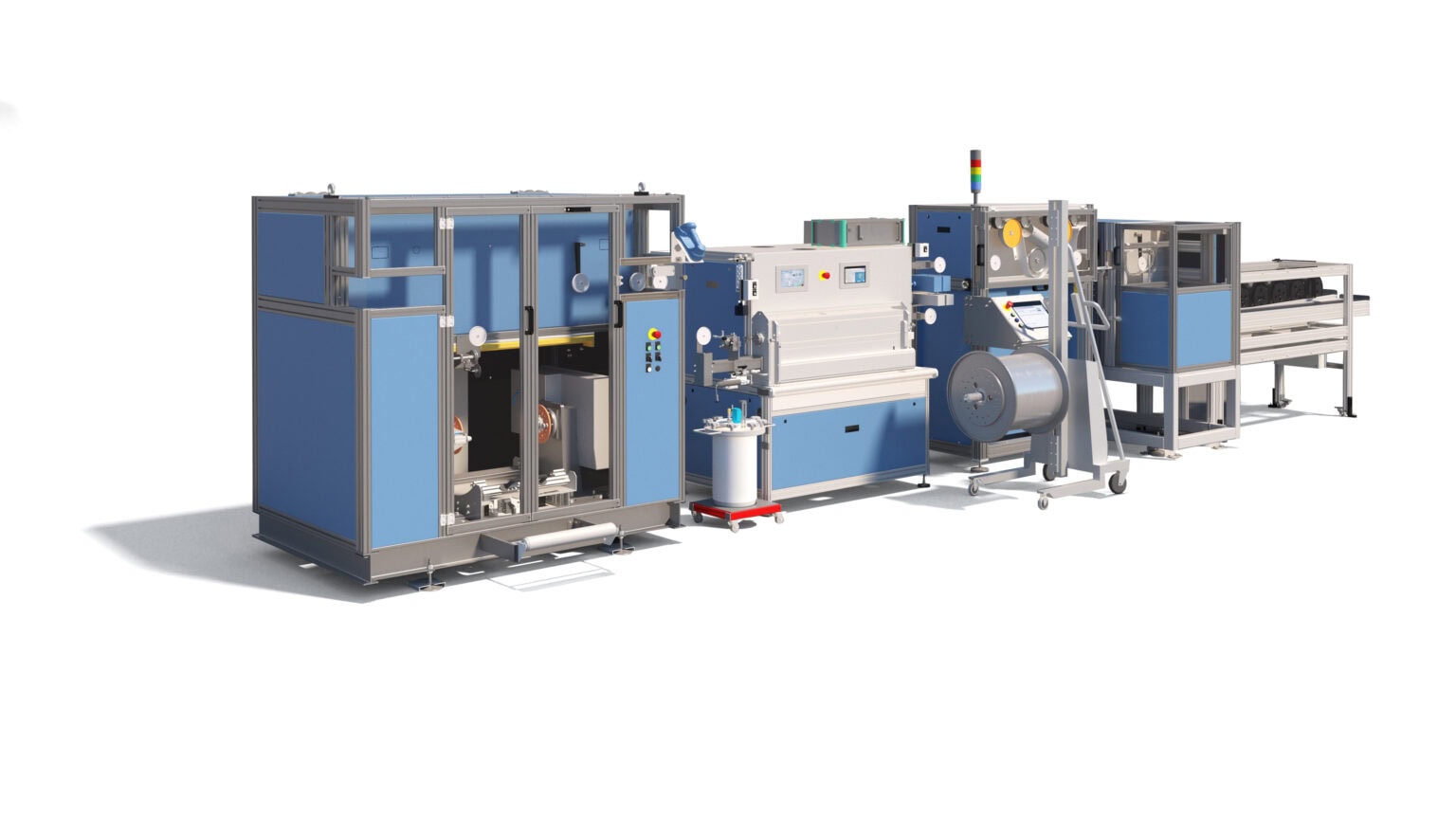 automating optical fiber proof testing and coloring - Rosendahl Nextrom