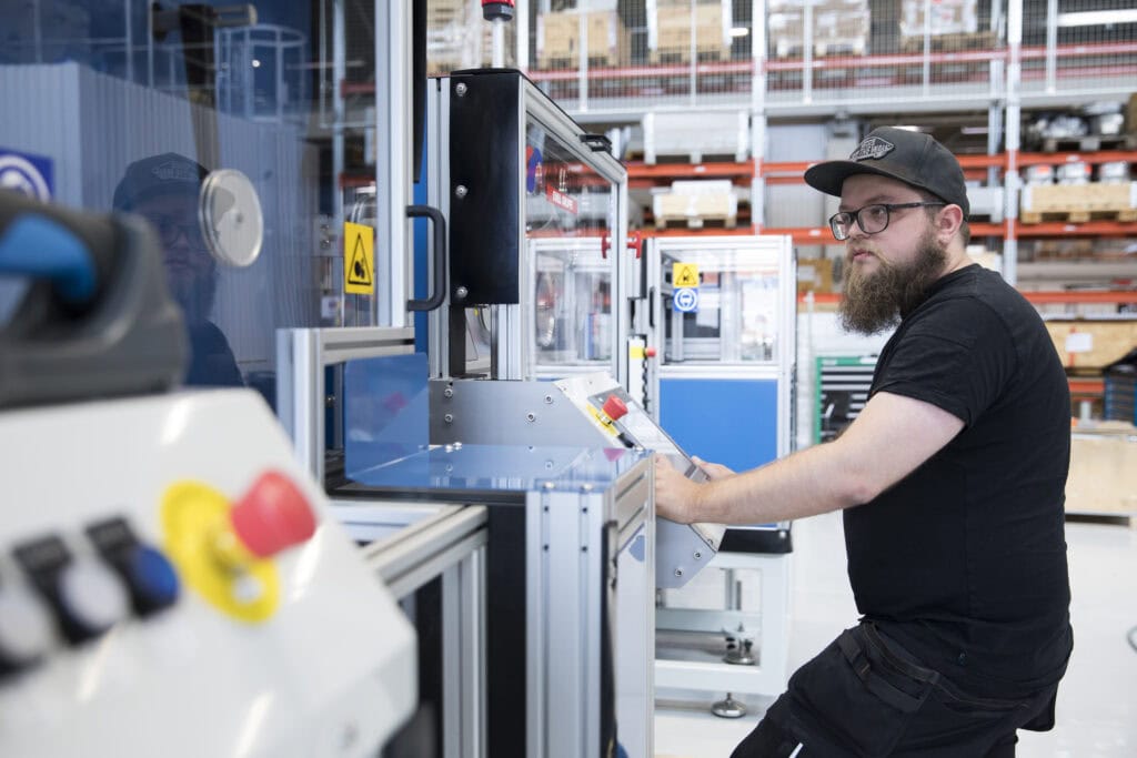 automating optical fiber proof testing and coloring - Rosendahl Nextrom