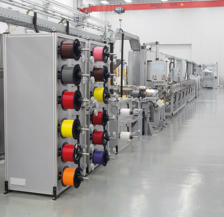 machines for fiber optical cable production - Rosendahl Nextrom