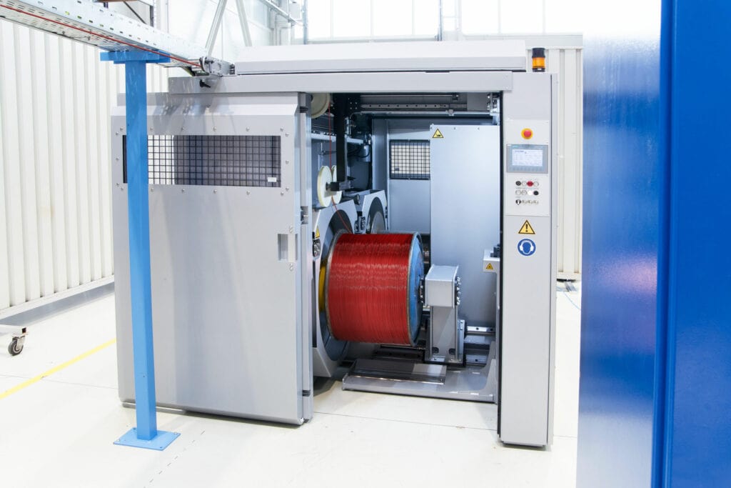 here is our new double spooler RODS - Rosendahl Nextrom