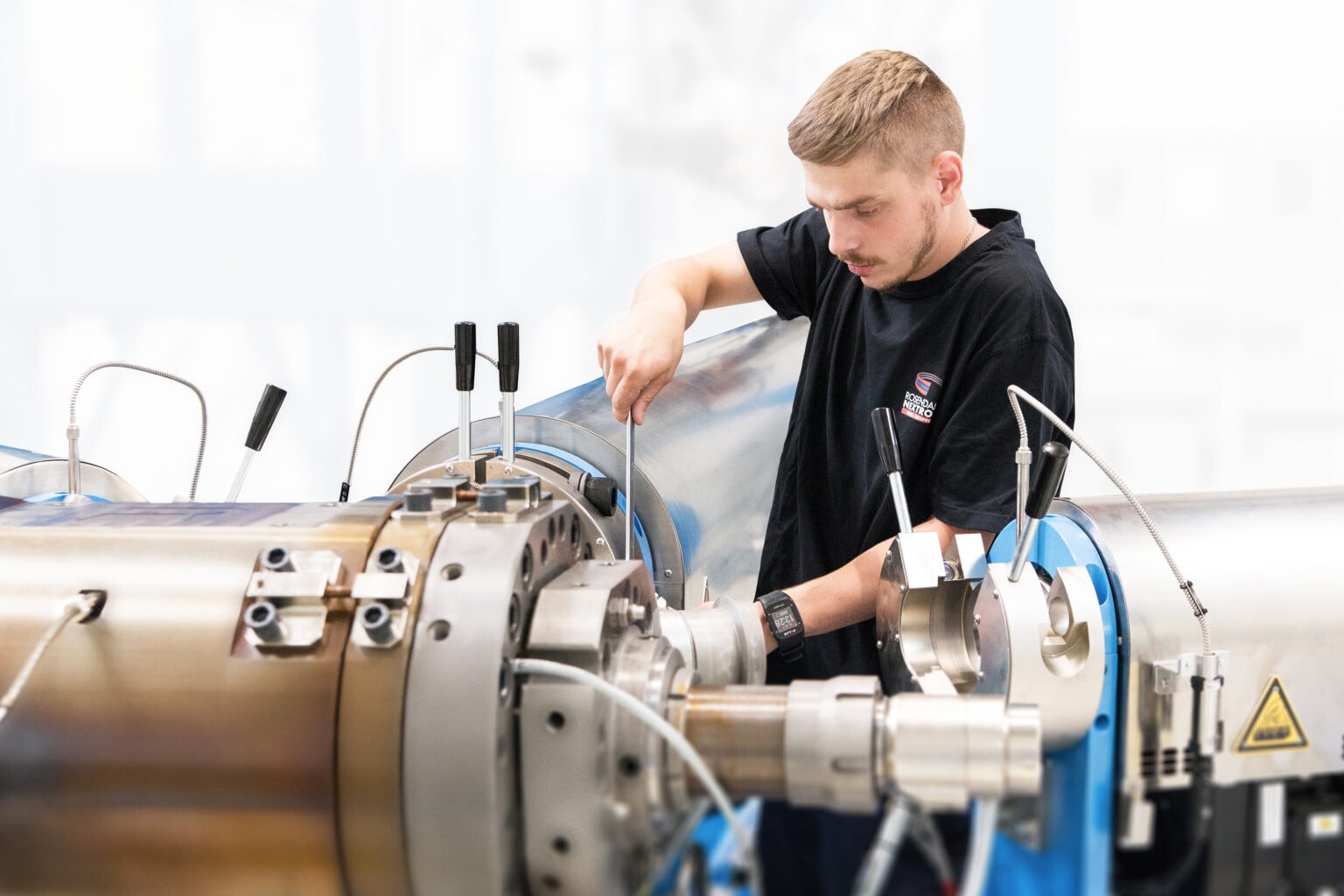 Machines for low voltage cable production - Rosendahl Nextrom