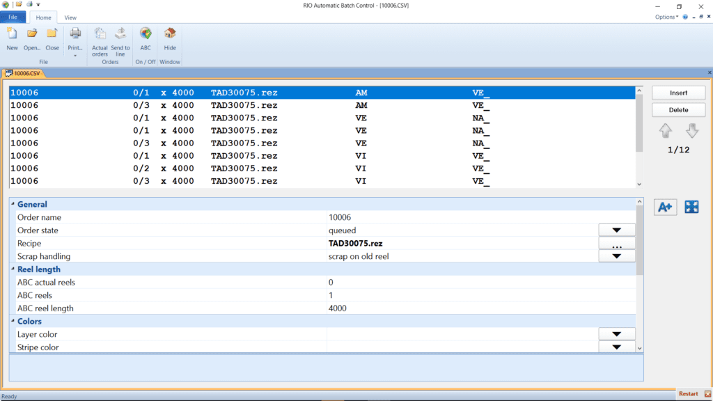 RIO smart line control - Rosendahl Nextrom