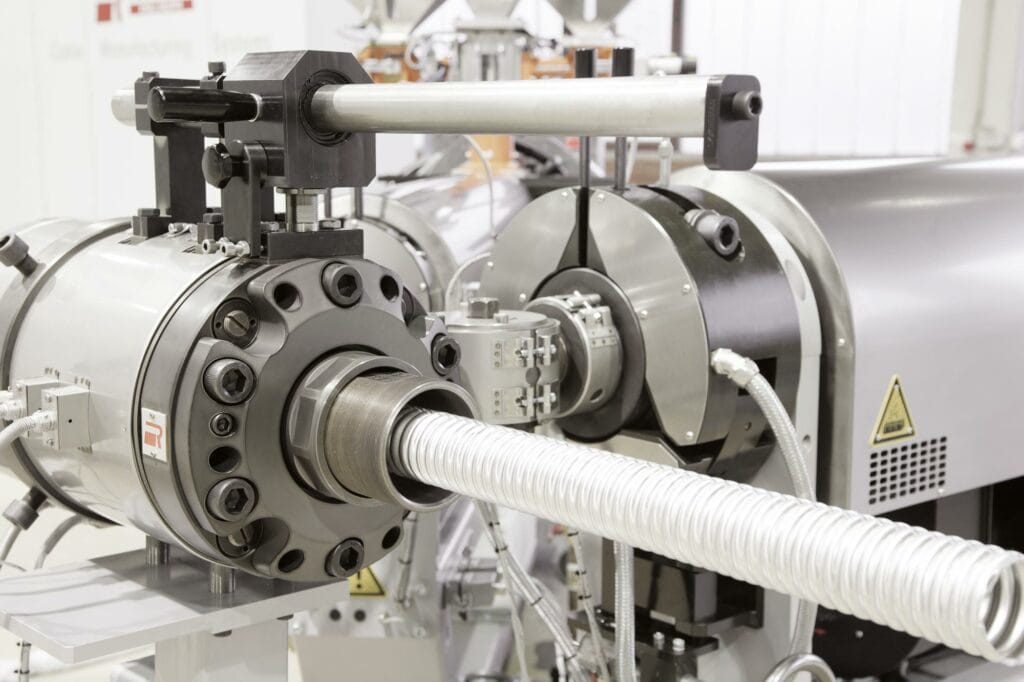 Extrusion crossheads for cable & wire production